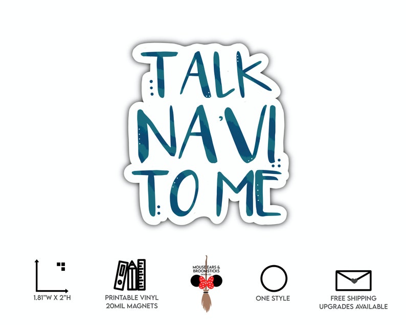 Talk Navi to Me Pandora World of Avatar Inspired Stickers & - Etsy
