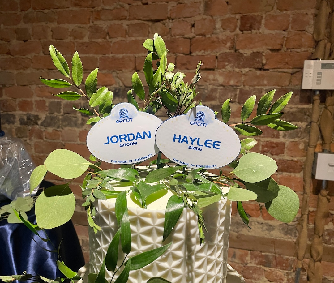 CUSTOMIZABLE | 3D Printed Fairytale Name Tag Cake Topper Skewers ᴛᴏ ...