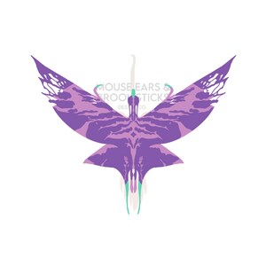 Mountain Banshee Pandora Inspired Multicolour Car Decal With Applicator ...