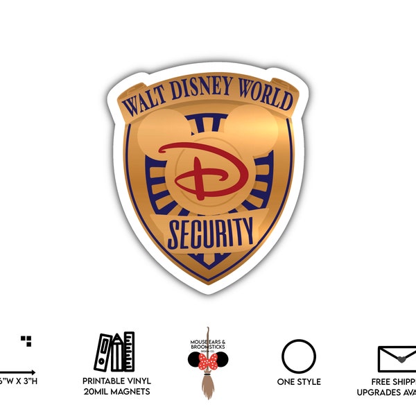 Security Badge Stickers - Etsy