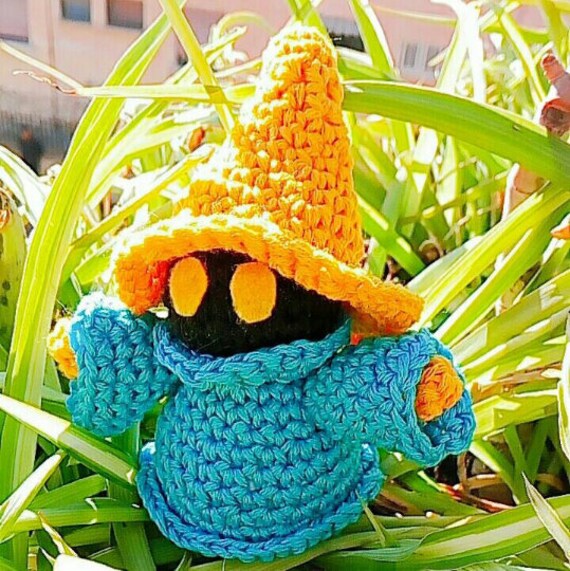 Amigurumi Handmade Black Mage Final Fantasy | Etsy