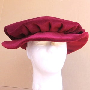 HAT Medieval Big Tudor Graduation Doctor Renaissance Larp Noble With ...