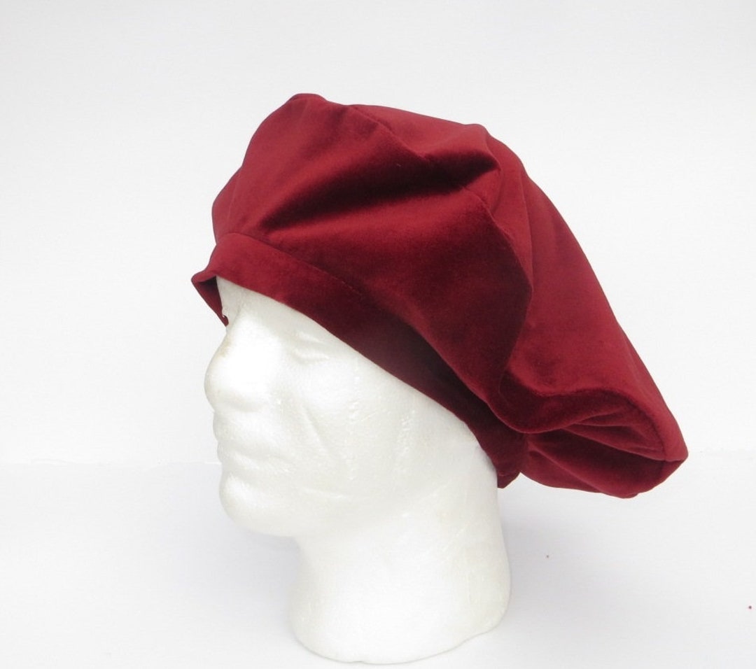 Hat Medieval Tudor Renaissance Larp Bonnet Historical Headdress - Etsy