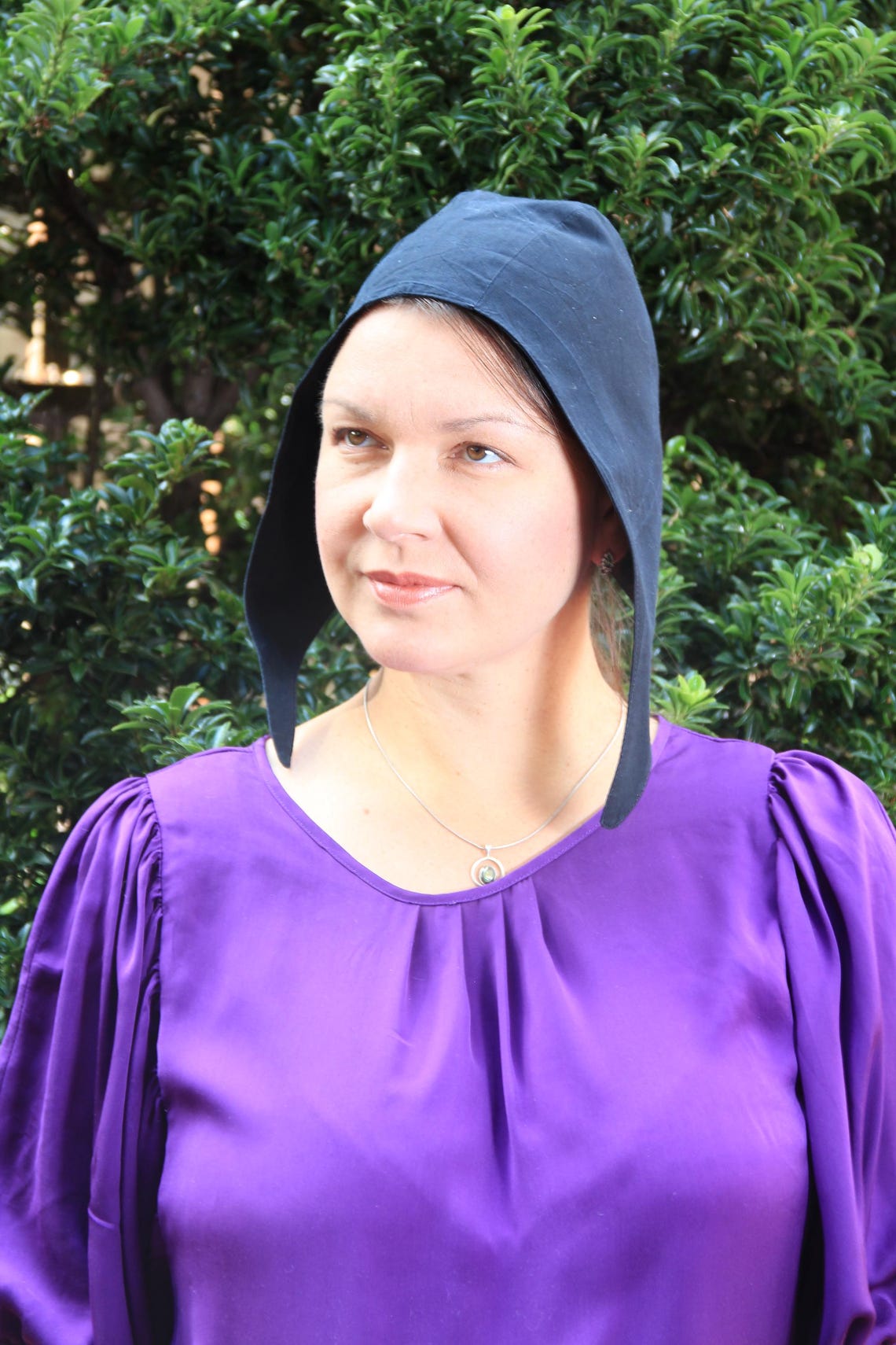 MEDIEVAL REPLICA Cotton BONNET Light Cap Coif Larp Reenactment - Etsy
