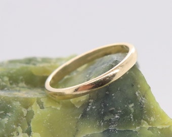 Solid Gold Pinky Ring - Etsy