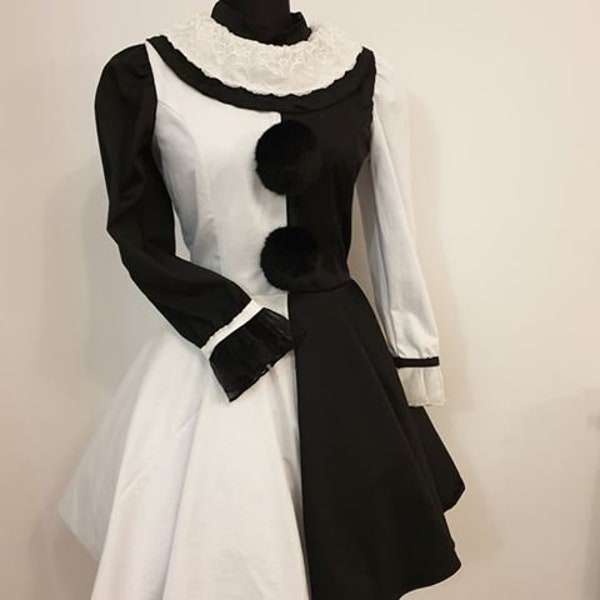 Terrifier Pale Girl Costume - Etsy