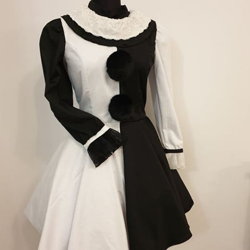 Terrifier Pale Girl Costume - Etsy