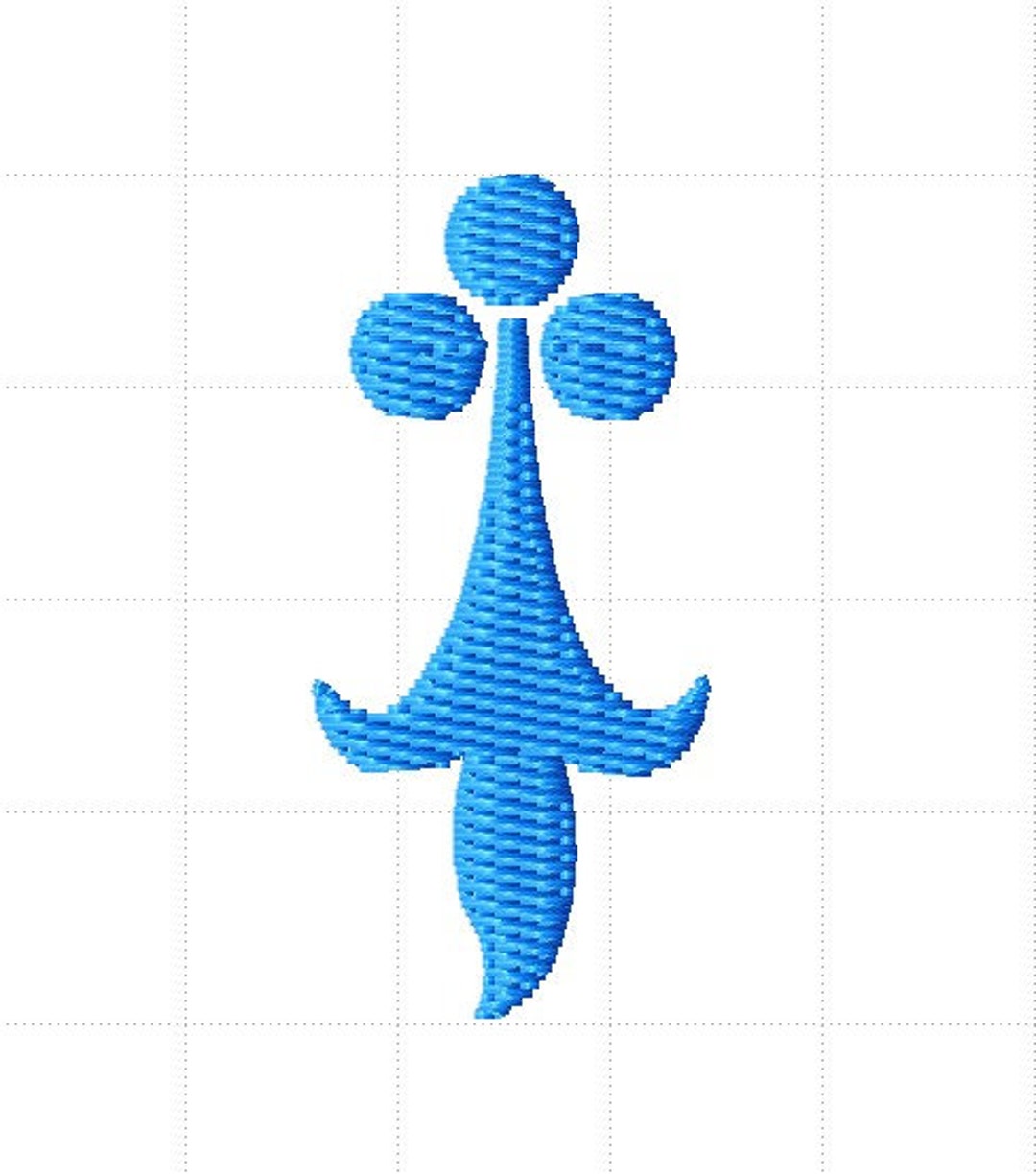 Ermine Heraldry / Bretagne Brittany Flag Embroidery Design File for ...