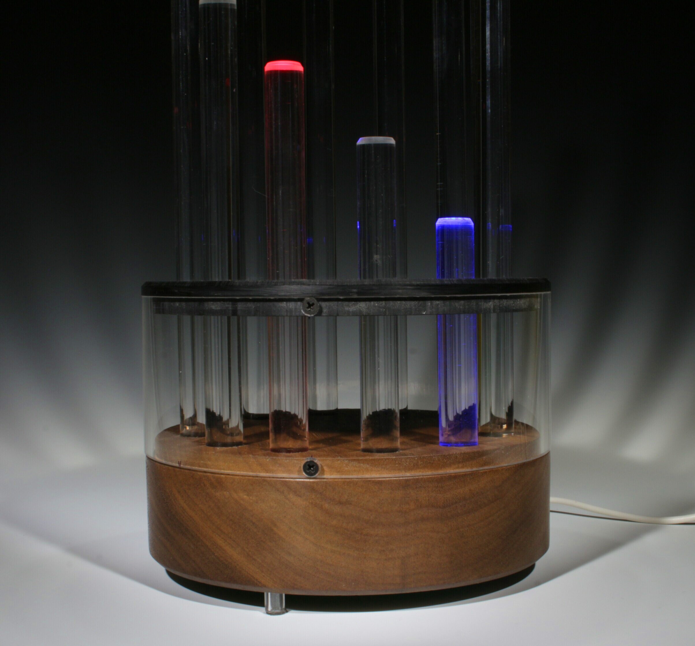 Light Guide Clock II "flames" - Etsy