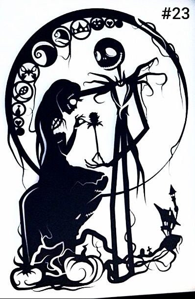 Nightmare Before Christmas Decals | Etsy