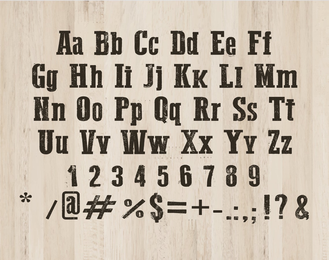 Western Font Svg Bundle Calligraphy Font Svg Bundle Texas Font | Etsy