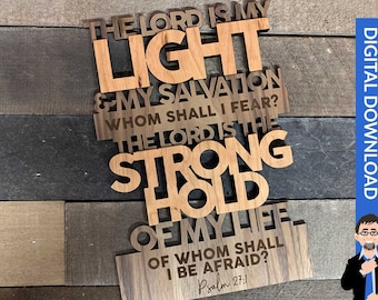 Layered Bible Verse Svg - Etsy