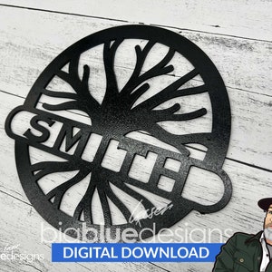 Tree of Life Layered Sign - Ai, SVG, PDF Cut File - Instant Download ...