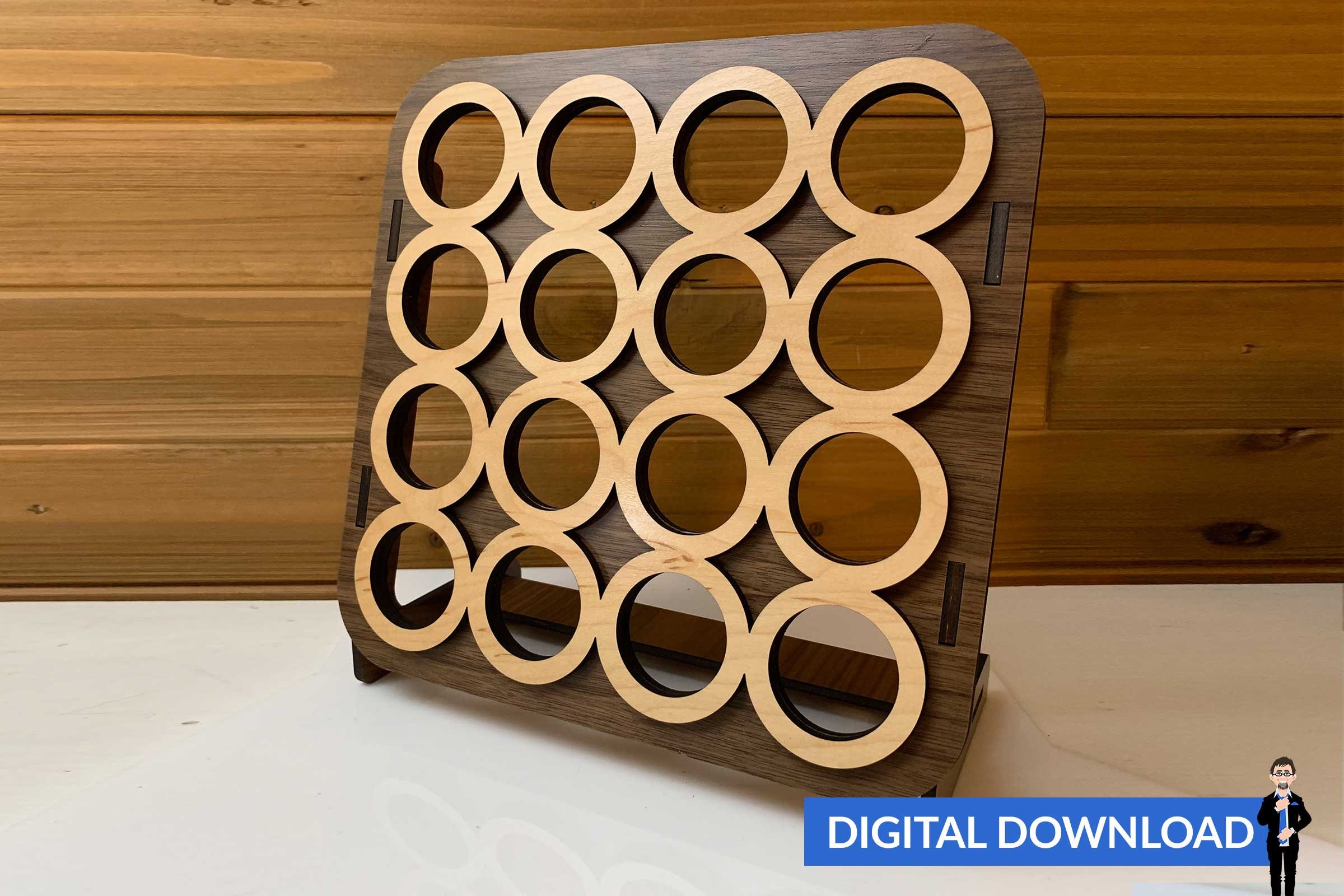 Keurig Vertical K-cup Holder SVG Laser Cut Files INSTANT | Etsy