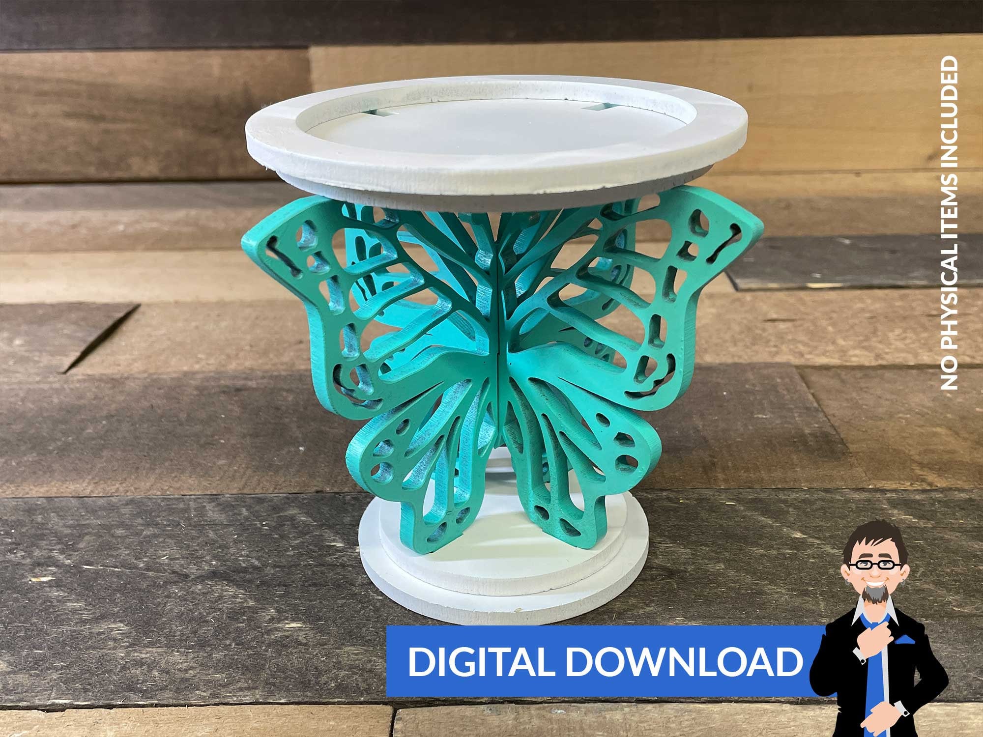 Butterfly Stands Ai Pdf Svg Dxf Instant Download no - Etsy Australia