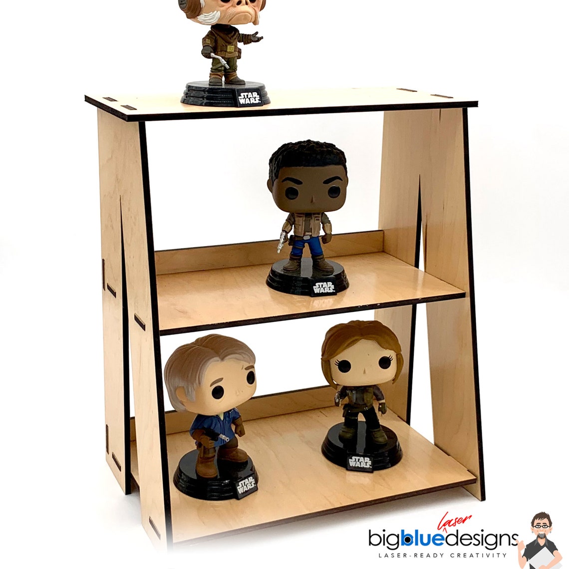 Small Display Shelf - SVG Laser Cut File - INSTANT DOWNLOAD - 12"x11"6. ...