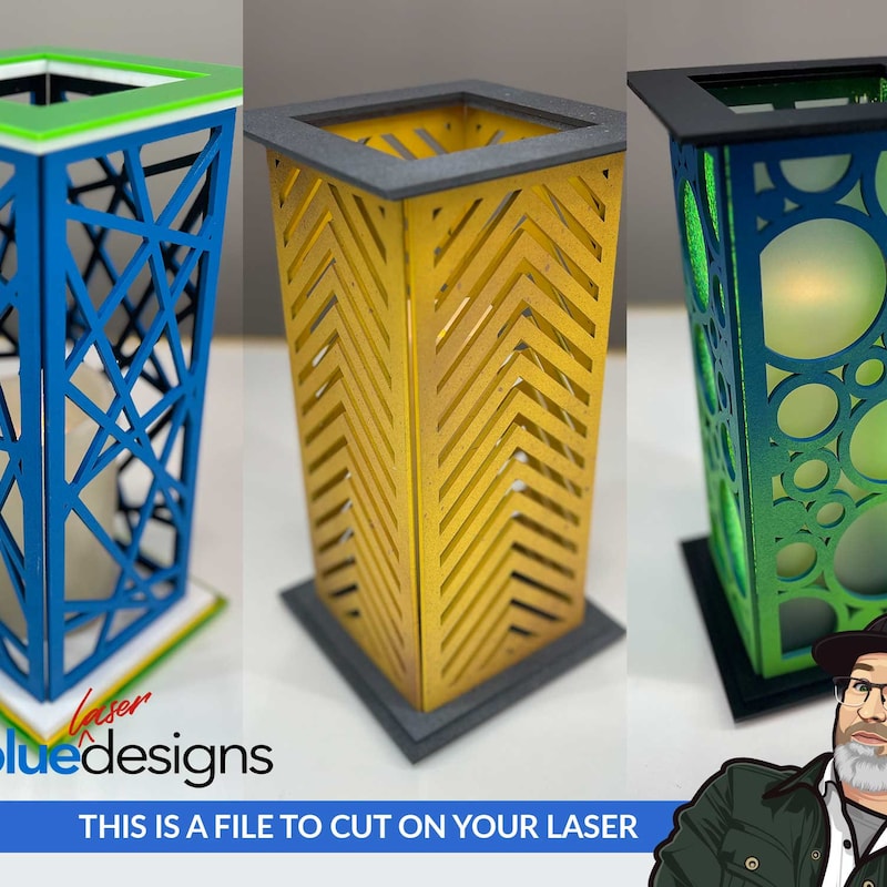 Laser Cut Files Lantern - Etsy