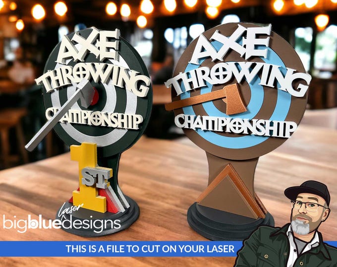 CUT READY, IATF Axe Throwing Target Template,svg,dxf,vector File,plasma ...