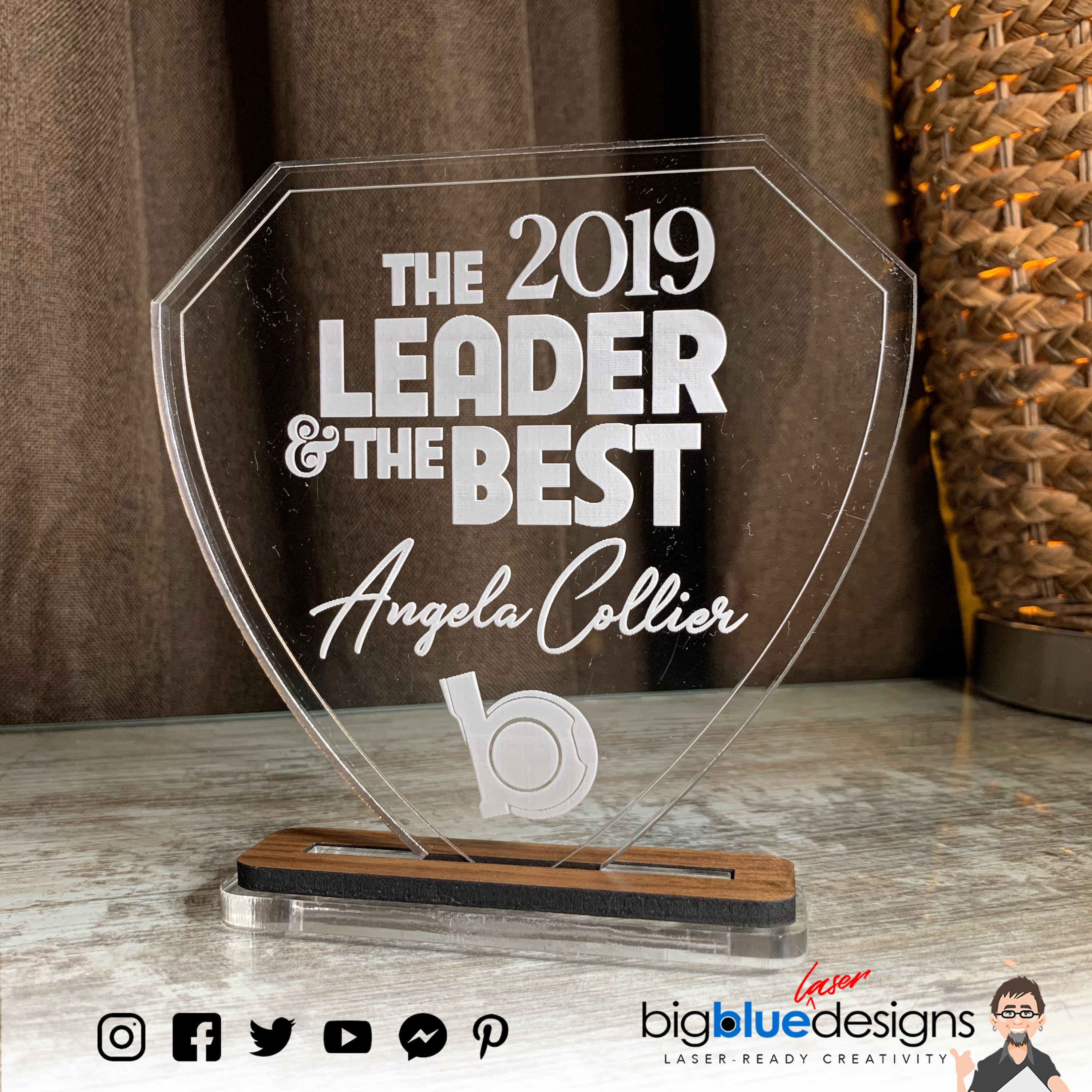 Set of 6 Award Shapes With Bases SVG Laser Cut File - Etsy Australia