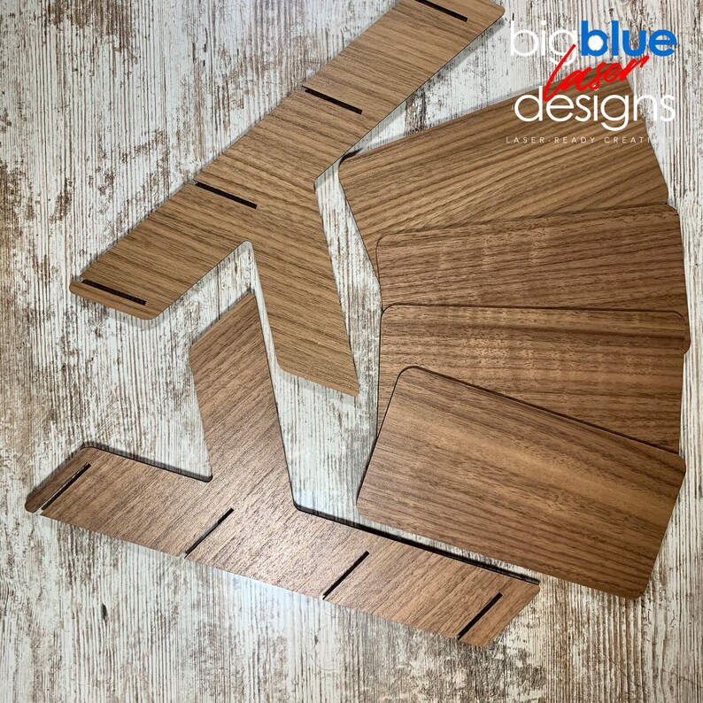 Small Cascading Shelf SVG Laser Cut File INSTANT DOWNLOAD | Etsy Canada