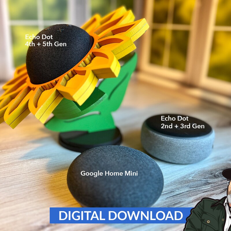 Echo Dot Holder - Etsy
