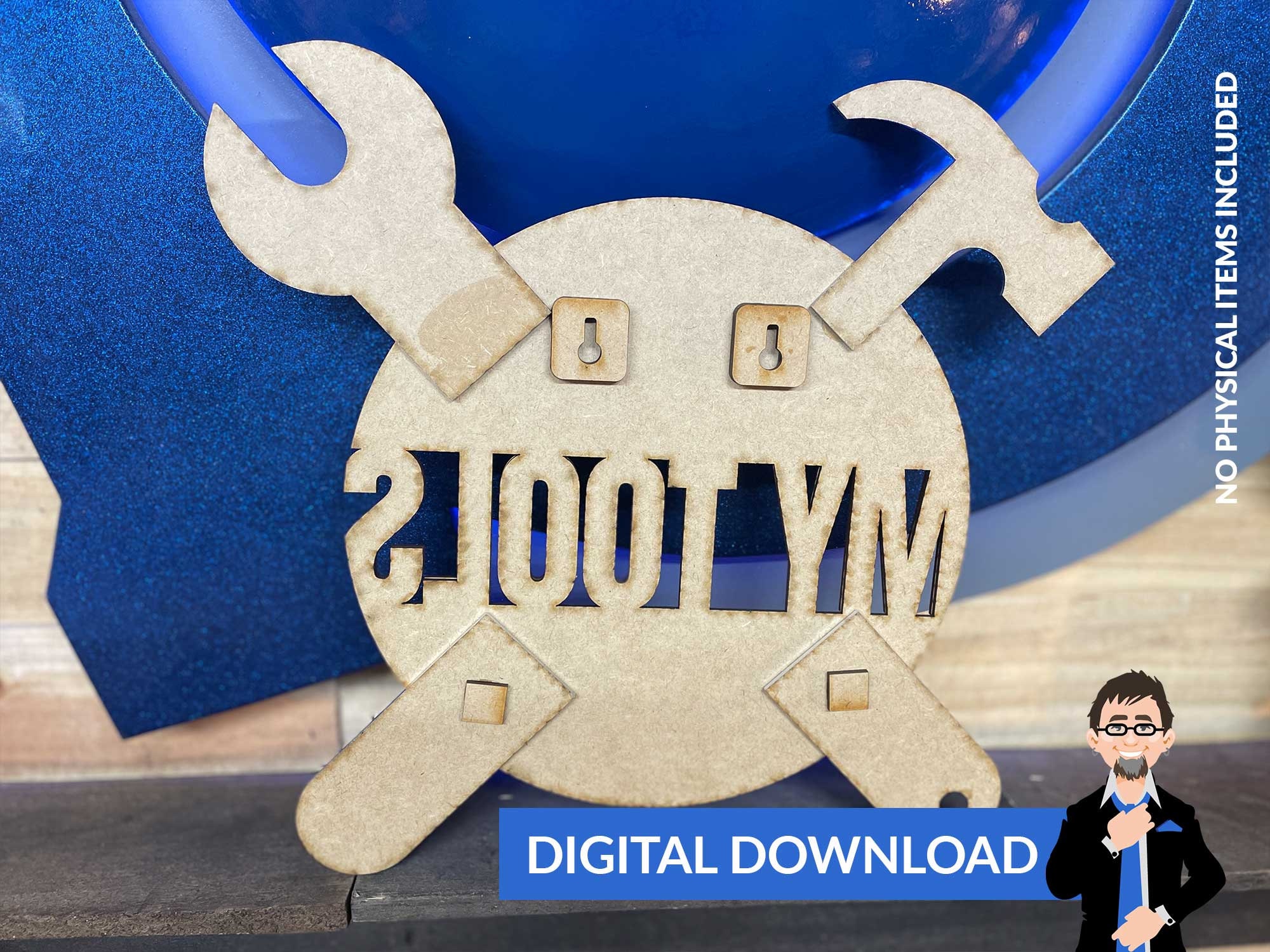 My Garage My Tools My Rules Sign - Ai + Pdf + Svg + Dxf - Instant ...