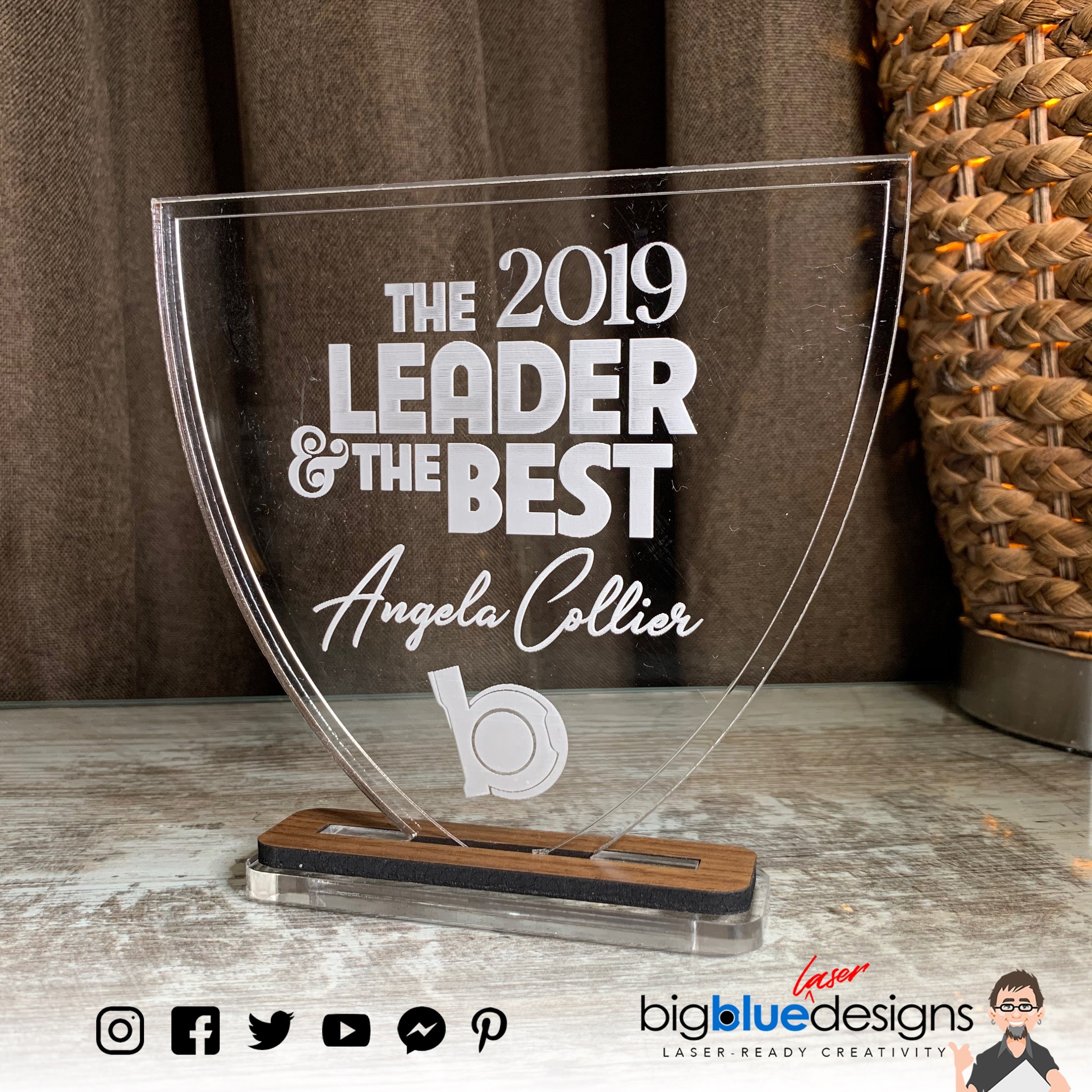 Set of 6 Award Shapes With Bases SVG Laser Cut File - Etsy Australia