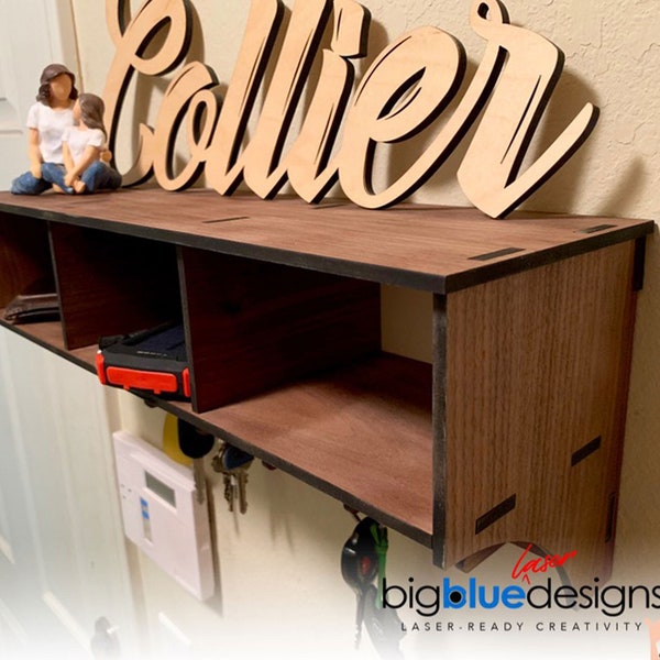 Cubby Wall Shelf - Etsy