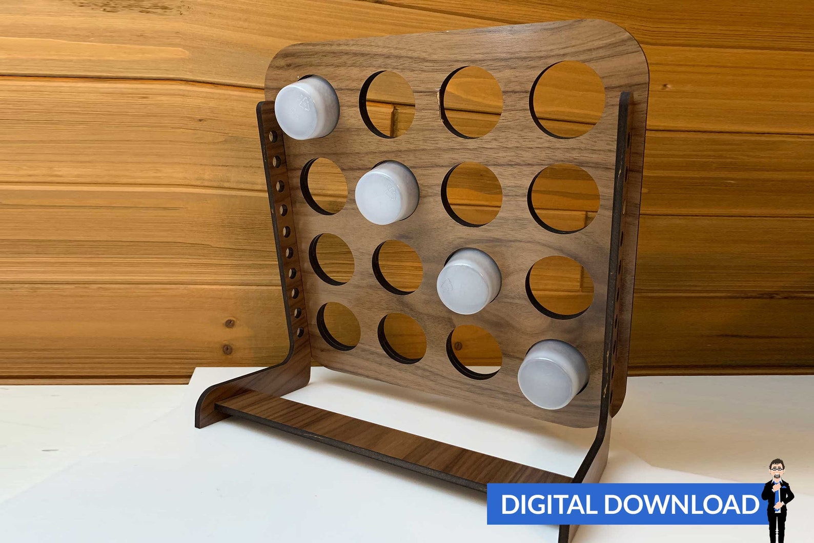 Keurig Vertical K-cup Holder -- SVG Laser Cut Files -- INSTANT DOWNLOAD ...