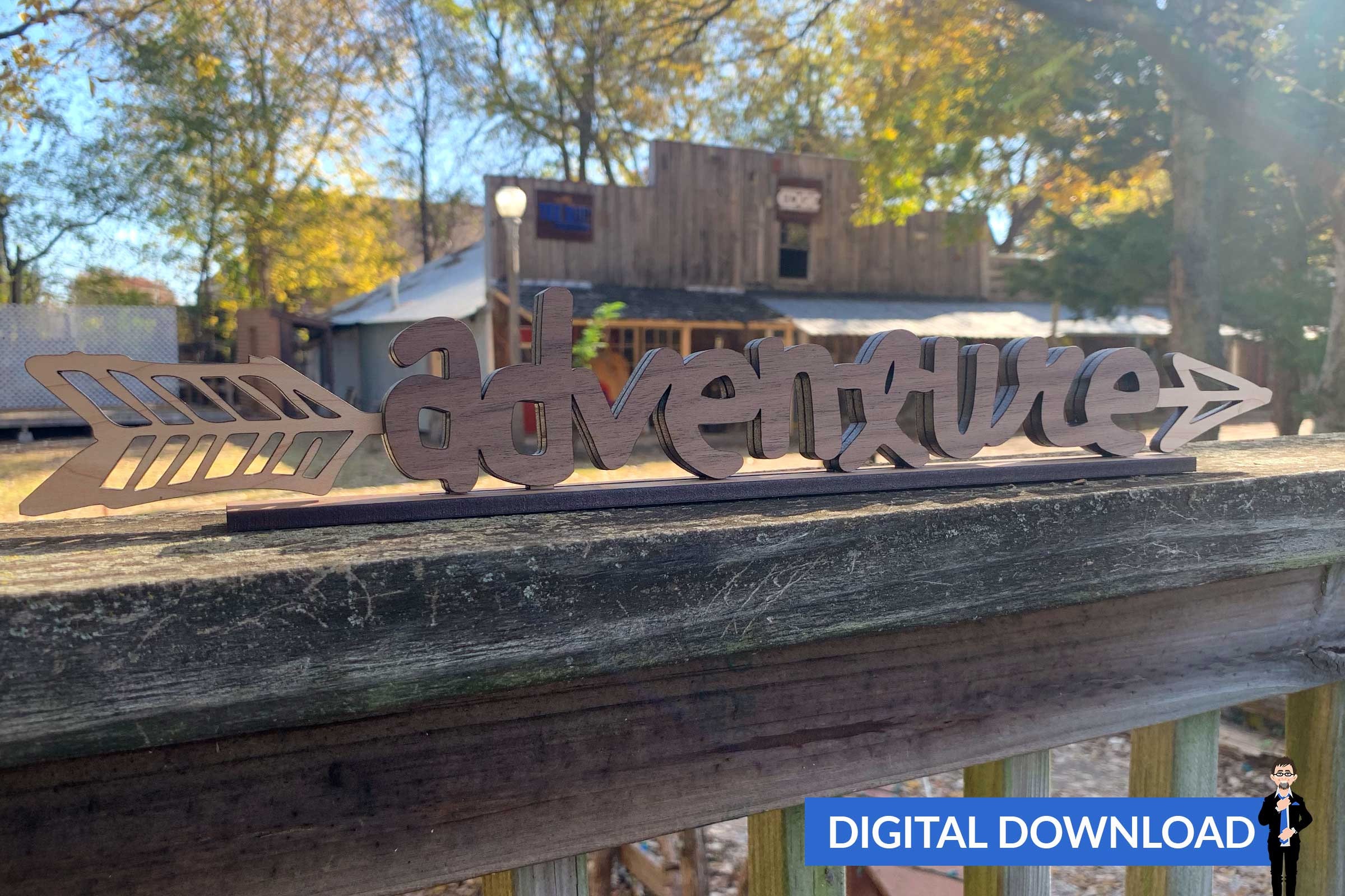 Adventure Arrow Ai Svg Pdf Dxf Laser-ready Cut Files - Etsy