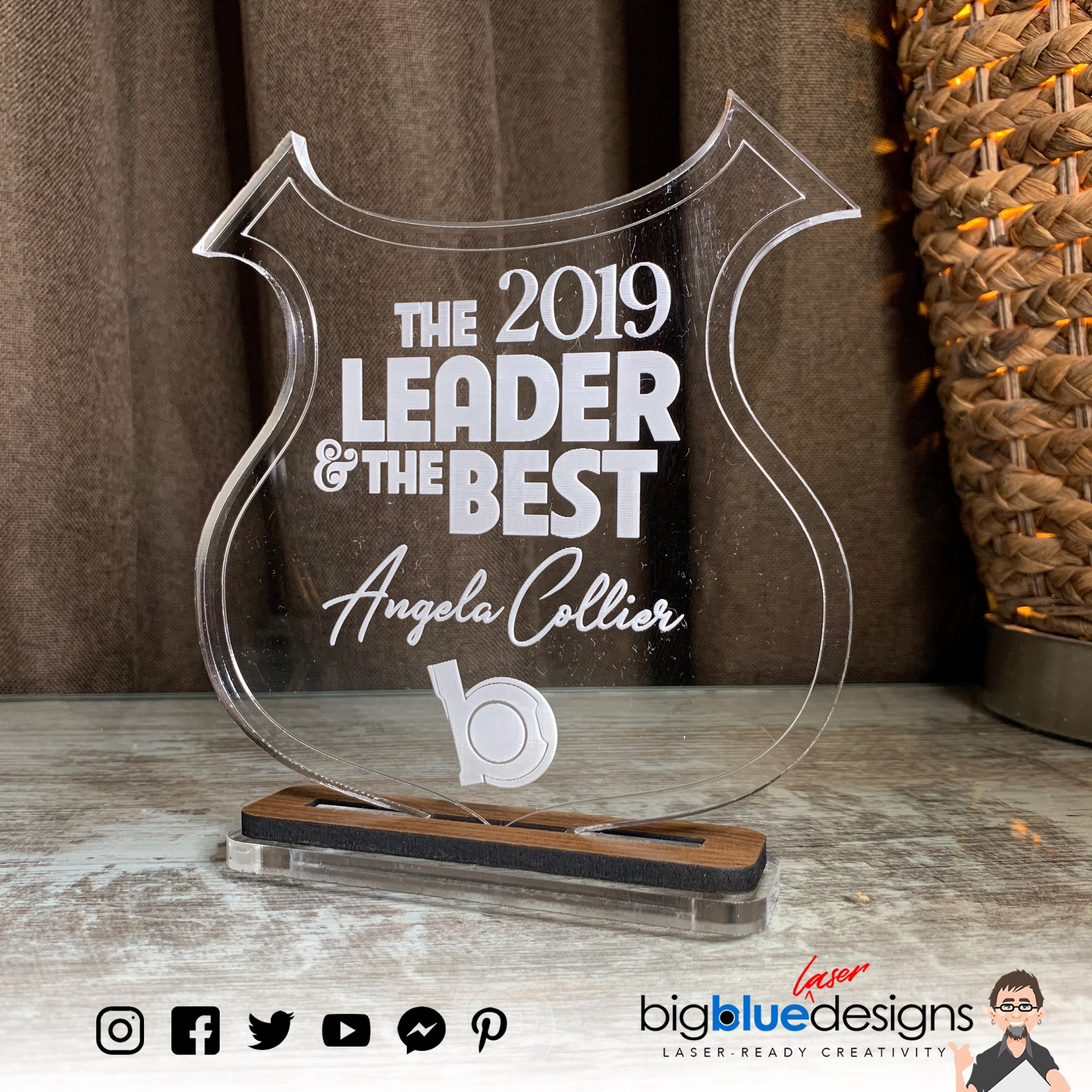 Set of 6 Award Shapes With Bases SVG Laser Cut File - Etsy Australia