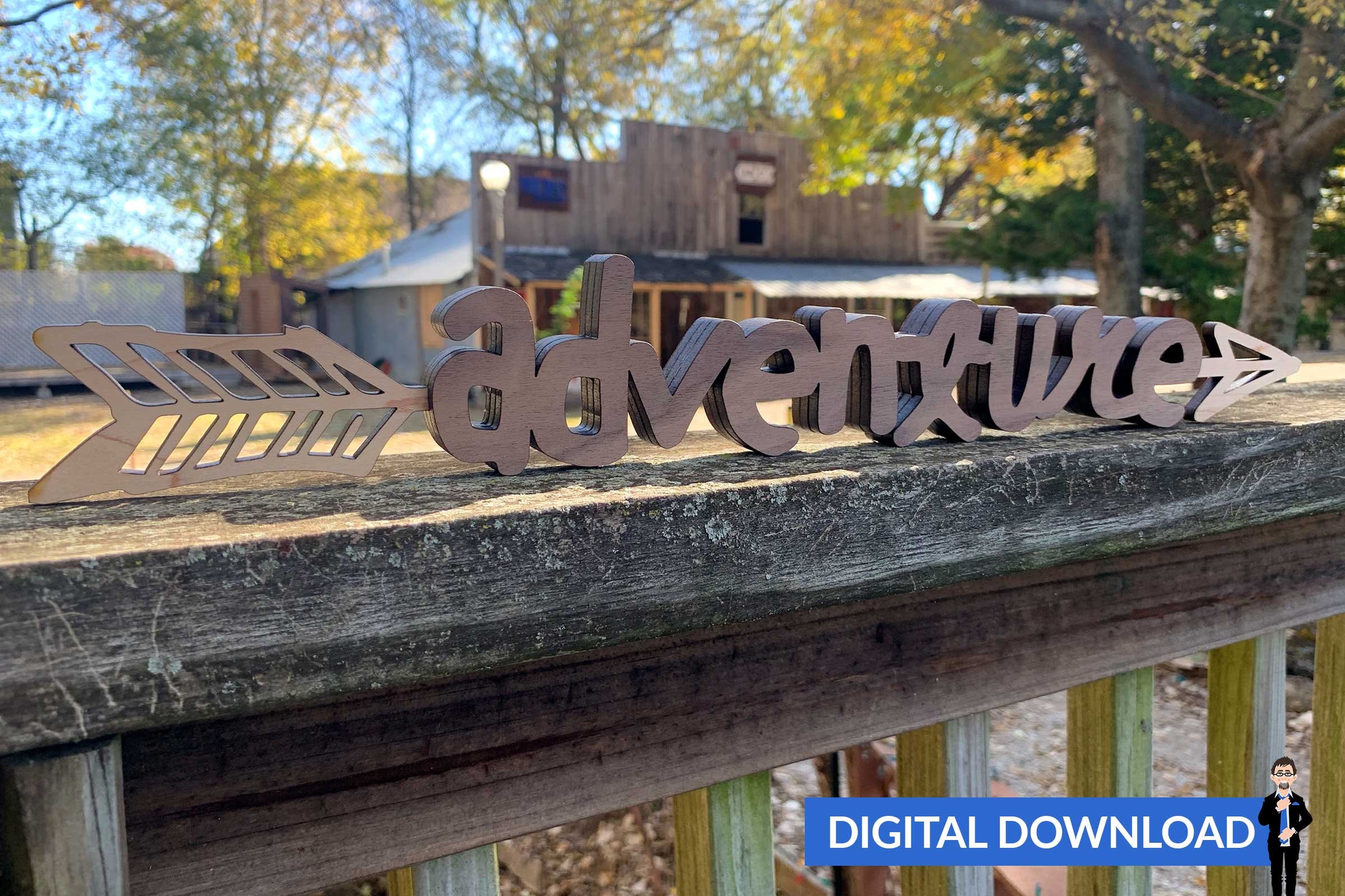 Adventure Arrow Ai Svg Pdf Dxf Laser-ready Cut Files - Etsy