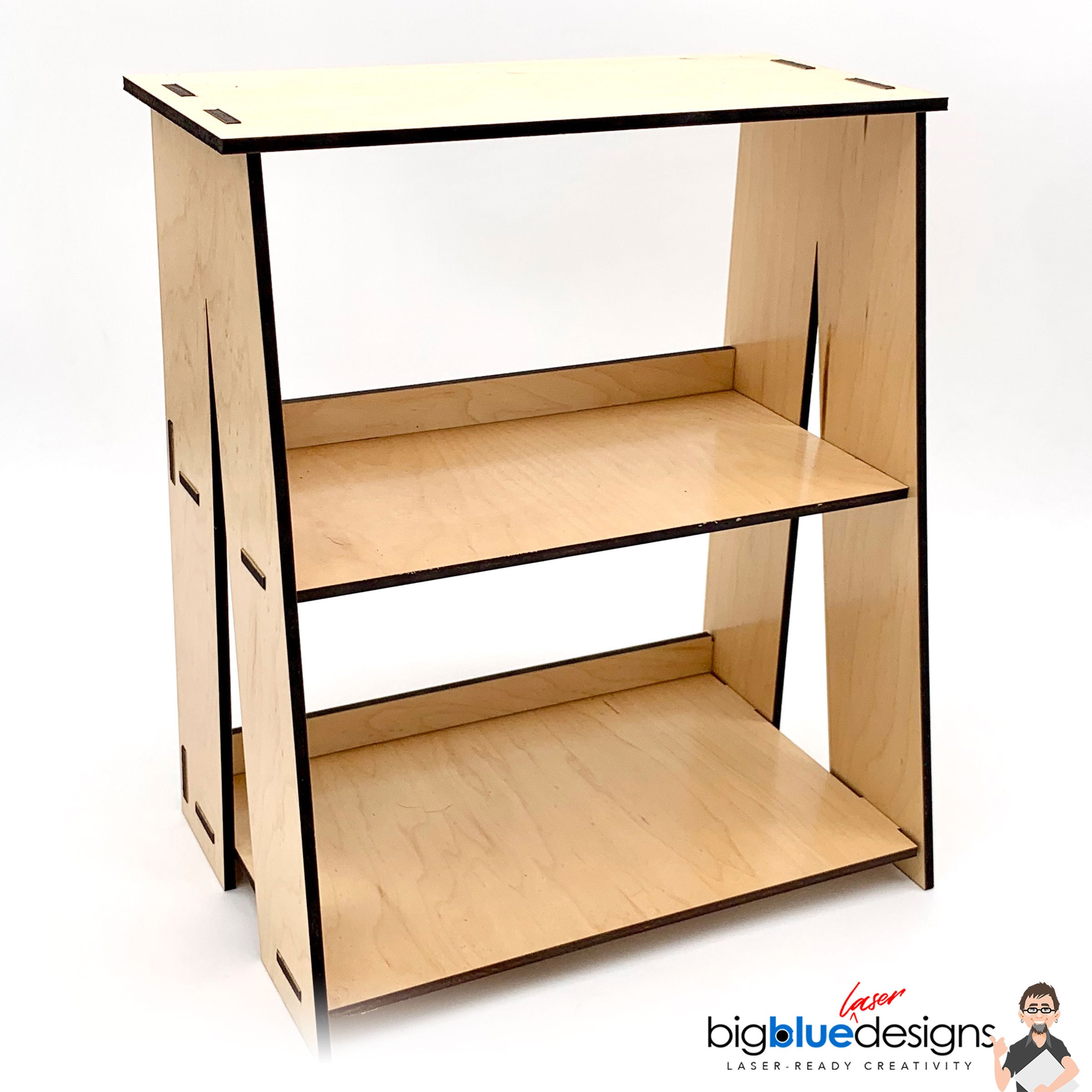 Small Display Shelf - SVG Laser Cut File - INSTANT DOWNLOAD - 12"x11"6. ...