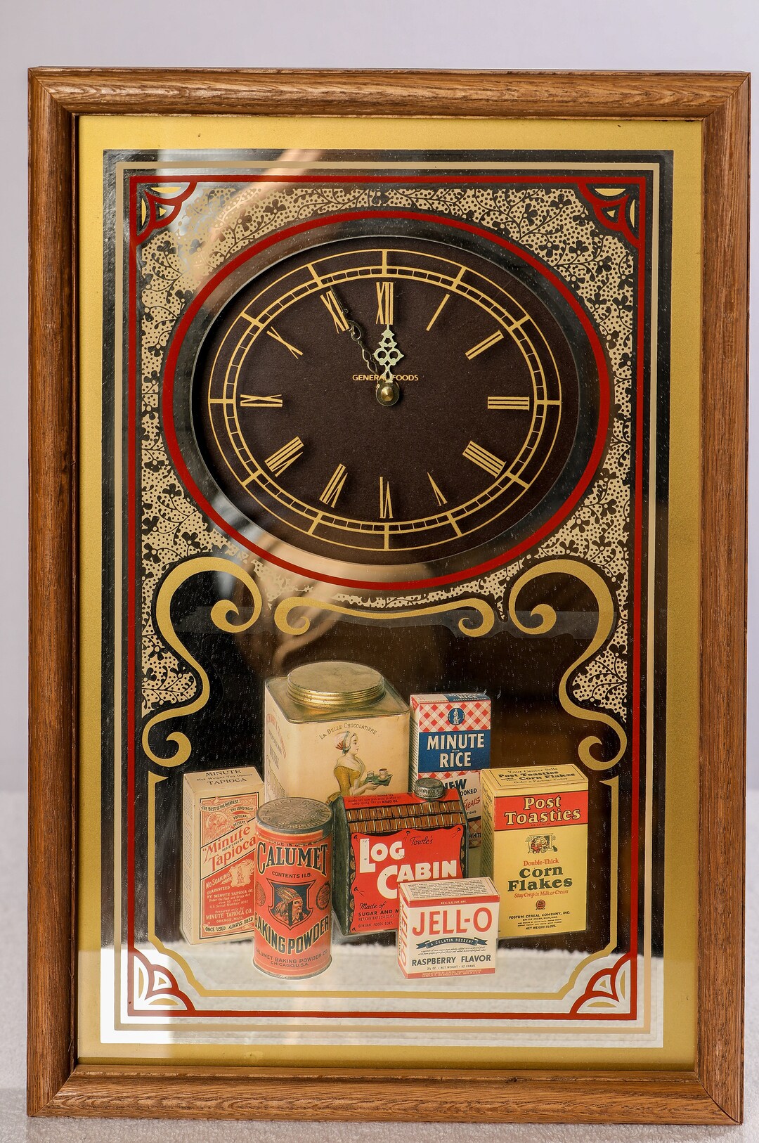 Rare General Foods Promotional Wall Clock - Etsy