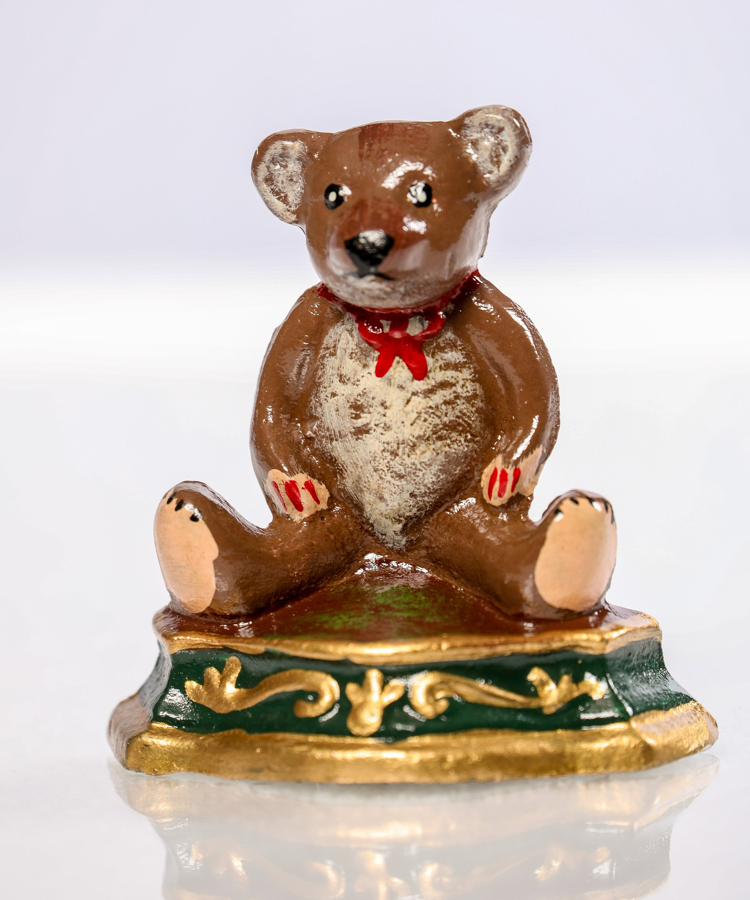 Vintage Cast-iron Bear Door Stop, Hand Painted. Very Unique - Etsy