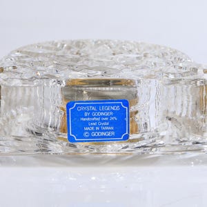 Vintage Crystal Clock - Etsy