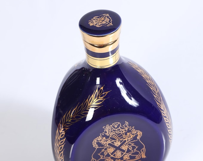 Vintage "pinch" Blue Liquor Bottle. John Haig & Co.-ltd.markinch ...