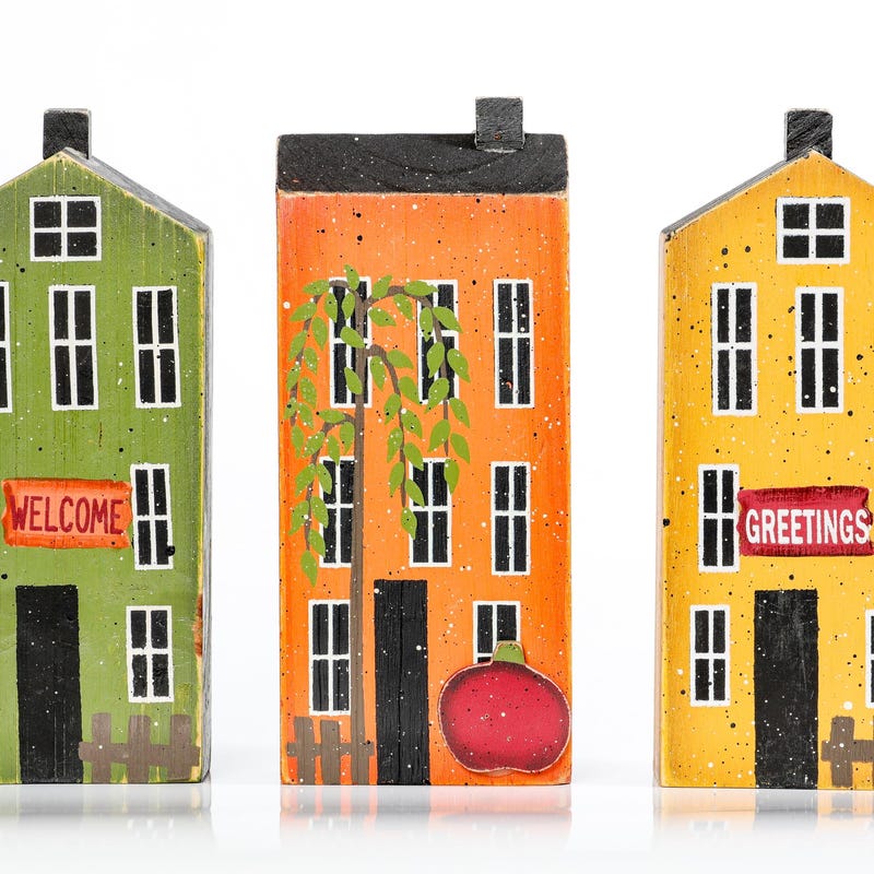 Painted Blocks - Etsy