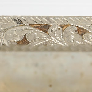 Vintage Silver Inlay, Small Serving Tray - Etsy