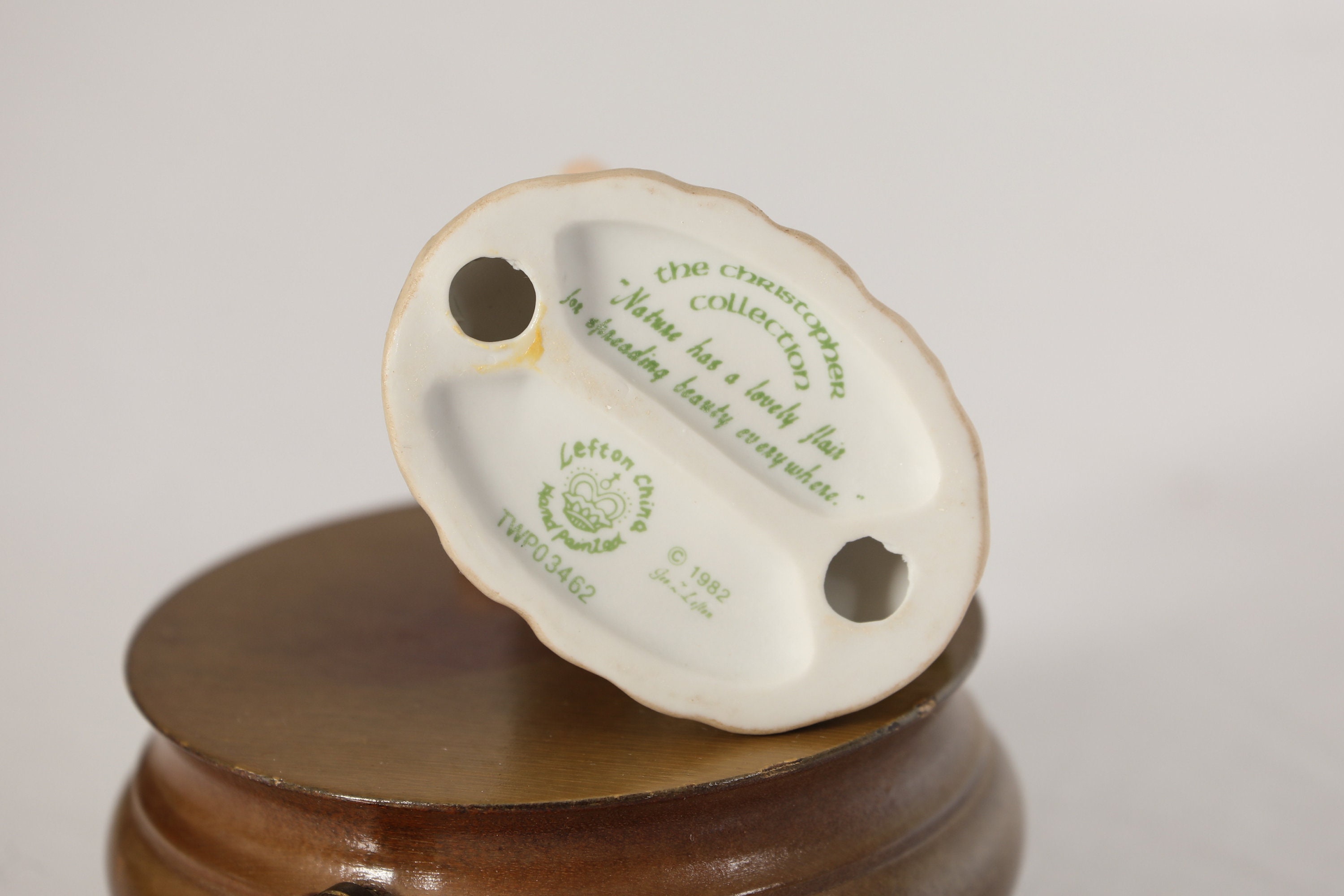 The Christopher Collection Figurine With Music Box Base. - Etsy