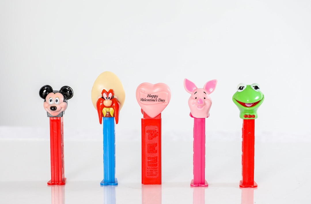 Set of Pez Antique Dispensers (5) - Etsy
