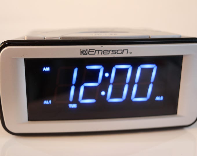 Vintage Emerson Smart Set Digital Clock Radio - Etsy