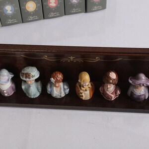 Vintage Avon Fashion Silhouettes, Thimbles. Circa 1983.full Set With ...