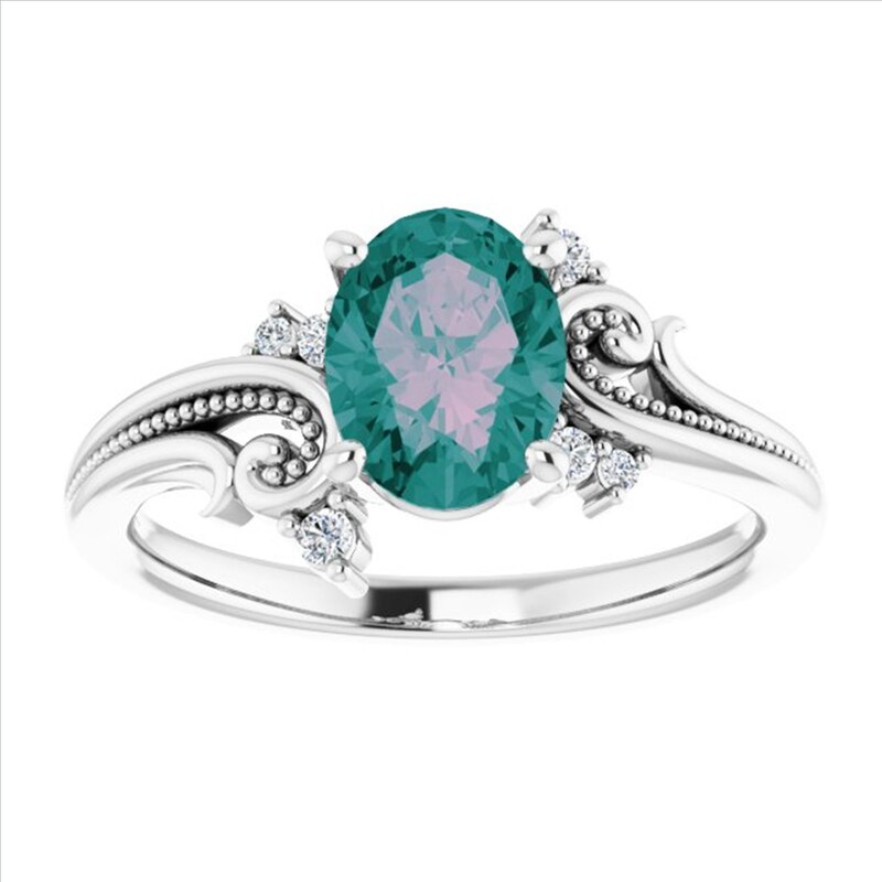 Ethereal Engagement Ring - Etsy