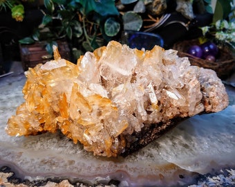 Halloysite Tabular Faden Quartz Cluster From Colombia / Natural / 74 ...