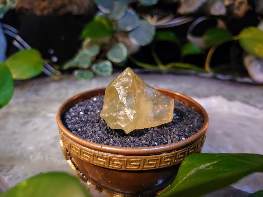 21.93g Libyan Gold Tektite/ Libyan Desert Glass Gemstone From - Etsy