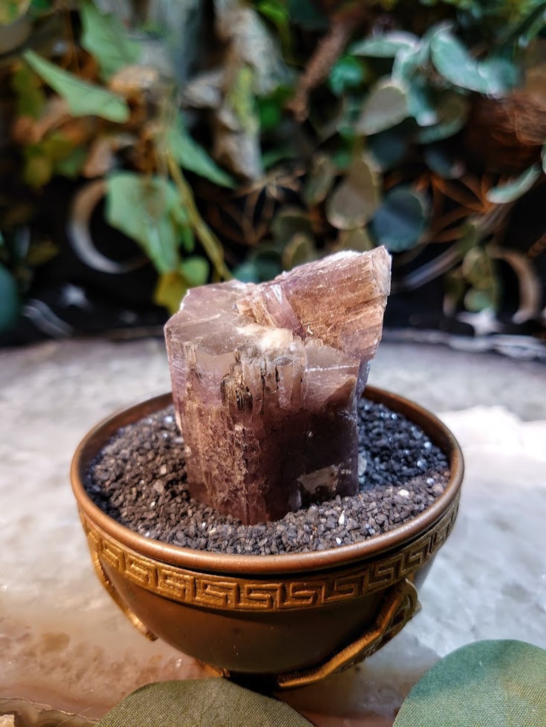 106.8g Purple Aragonite Crystal Cluster From Valencia, Spain for ...