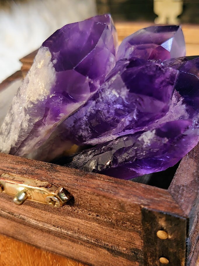 Natural Amethyst Root Crystals from Brazil/ Small Amethyst | Etsy