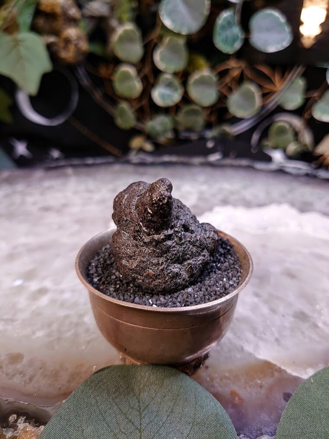 73.6g Egyptian Prophecy Stone for Crystal Healing / Goethite After ...