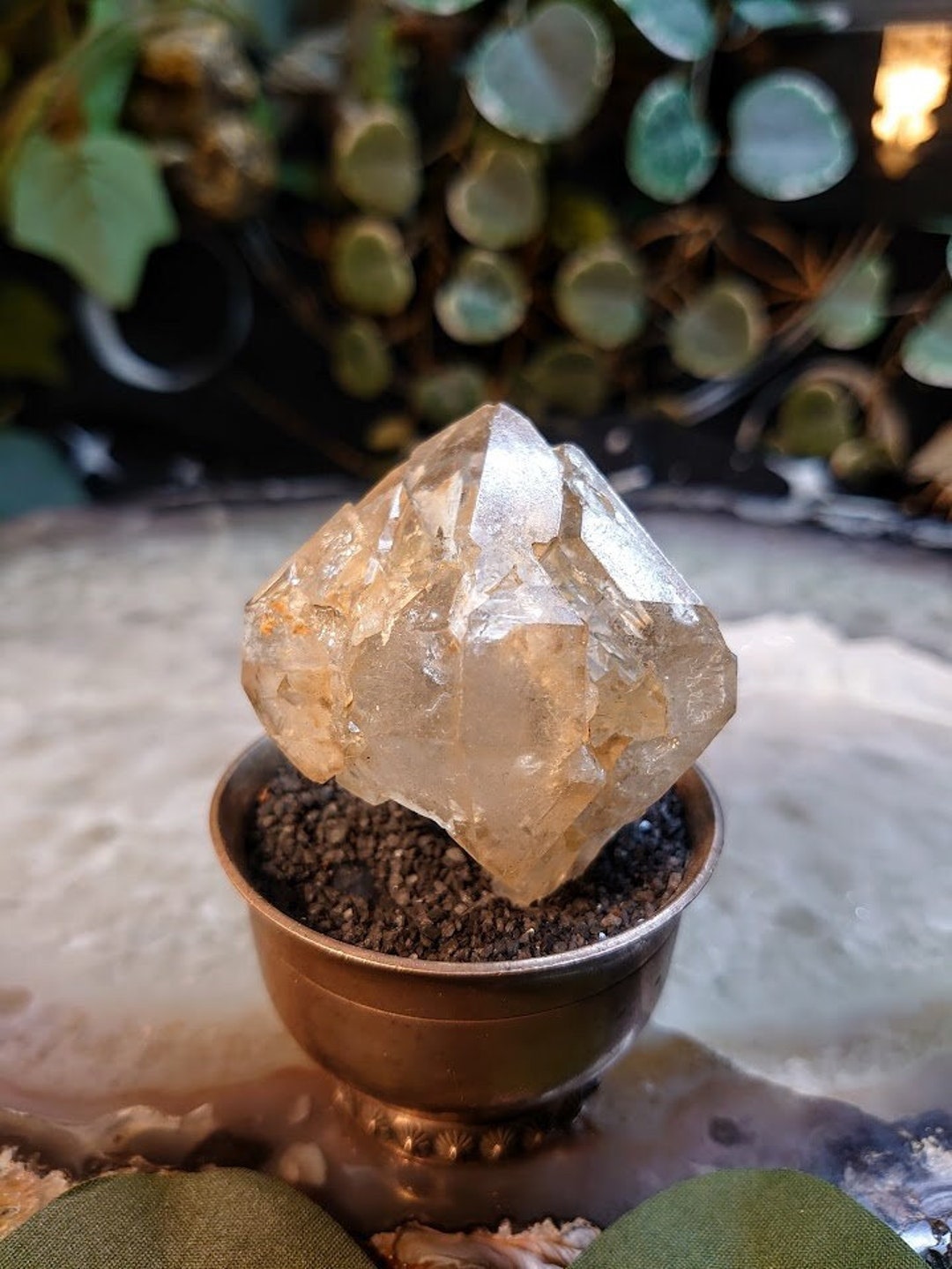 70.6g Skeletal Window Quartz Point From Morocco for Crystal Grids ...